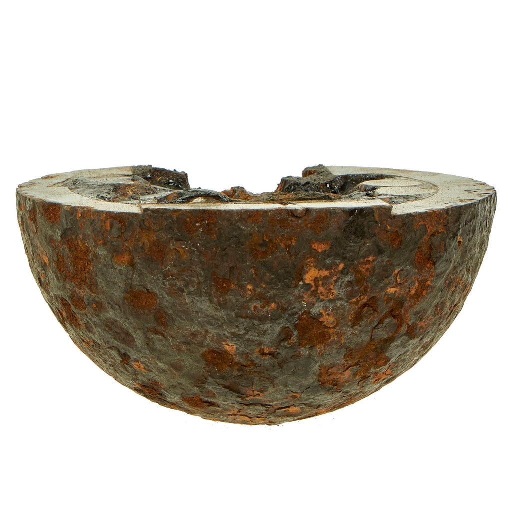 Original U.S. Civil War Confederate Cutaway 12pdr Spherical Case Shot ...