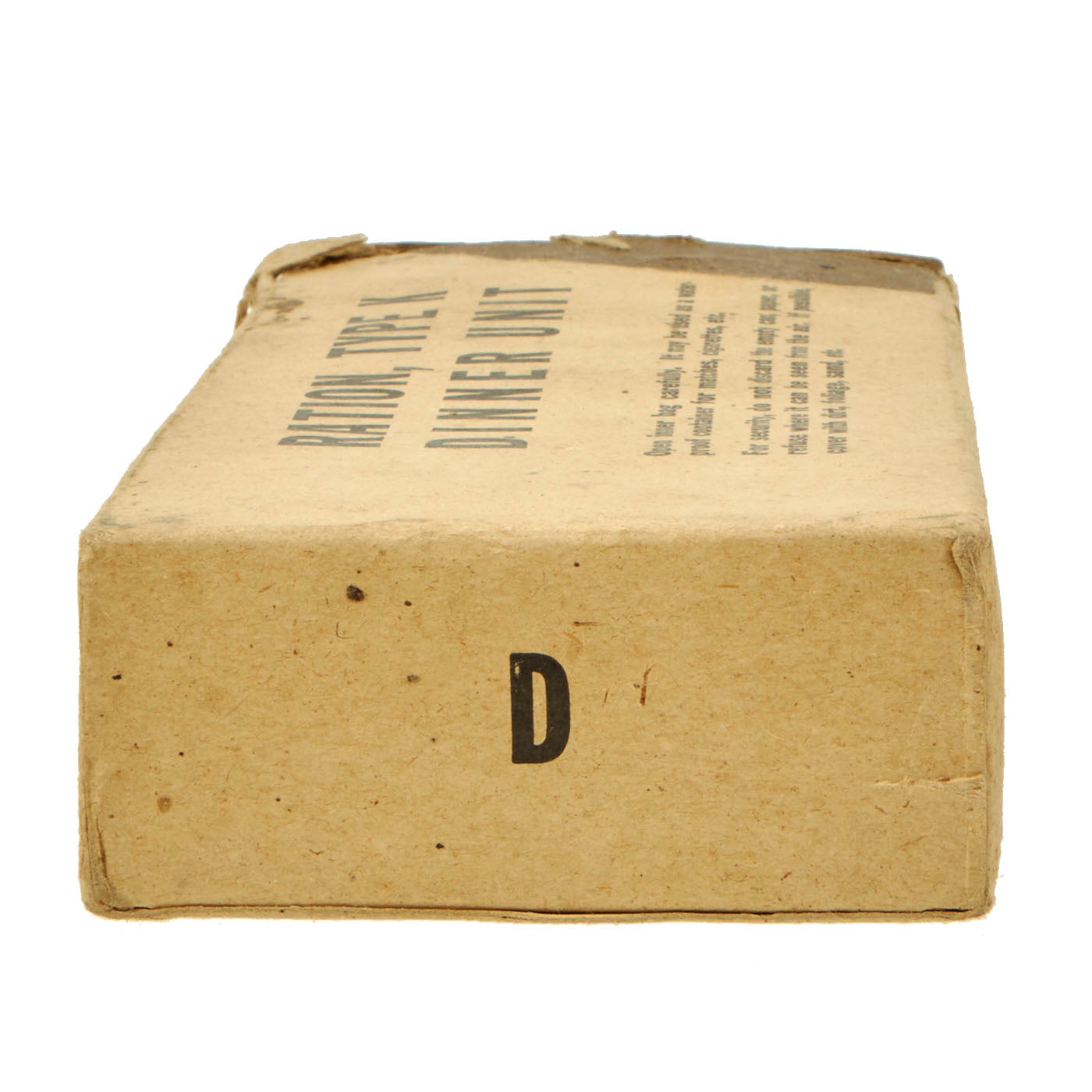 Original U.S. WWII Early War Unissued K-Ration Dinner Unit by Patten F ...