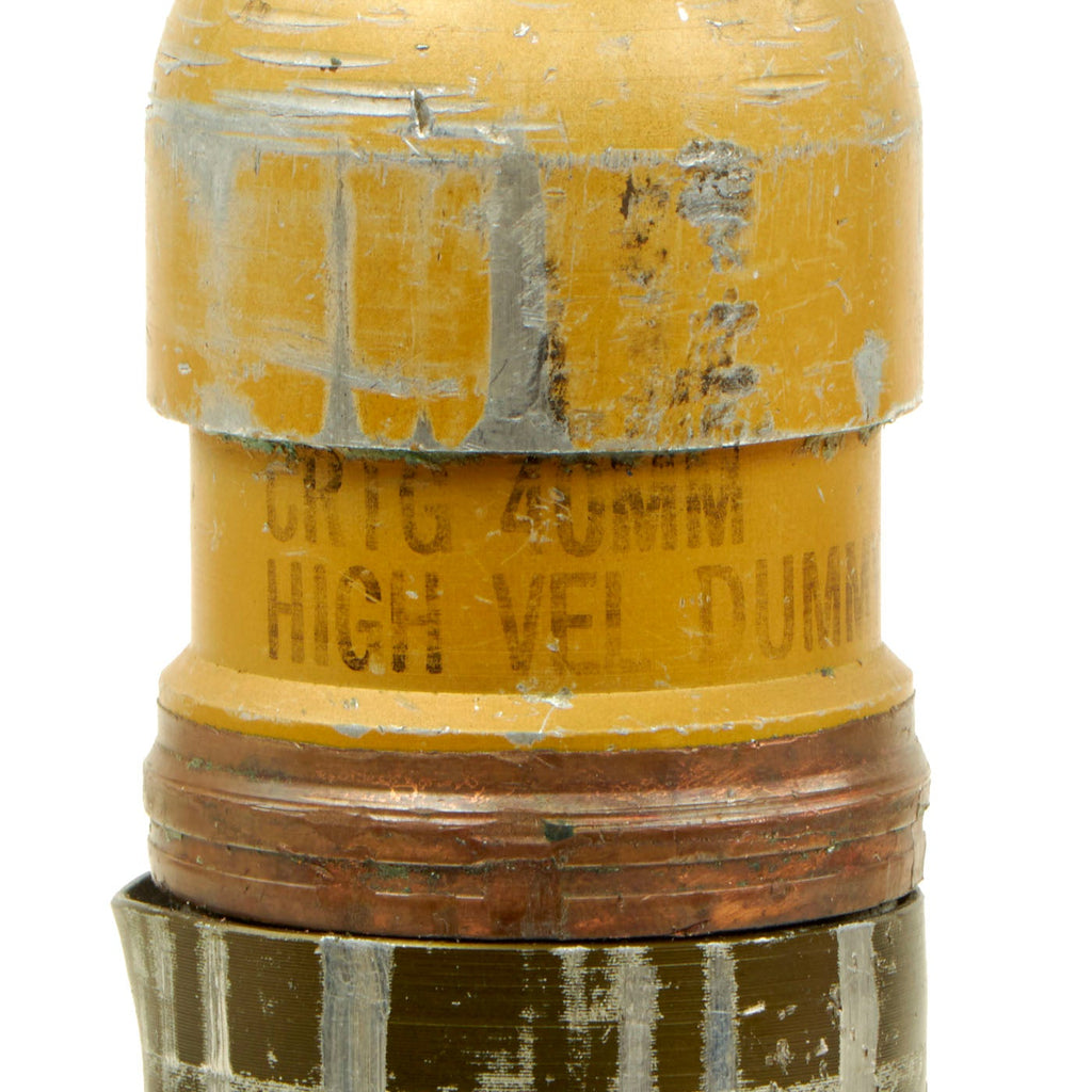 Original U.S. Lot of Seven 40mm Grenade Launcher Rounds - Deactivated ...