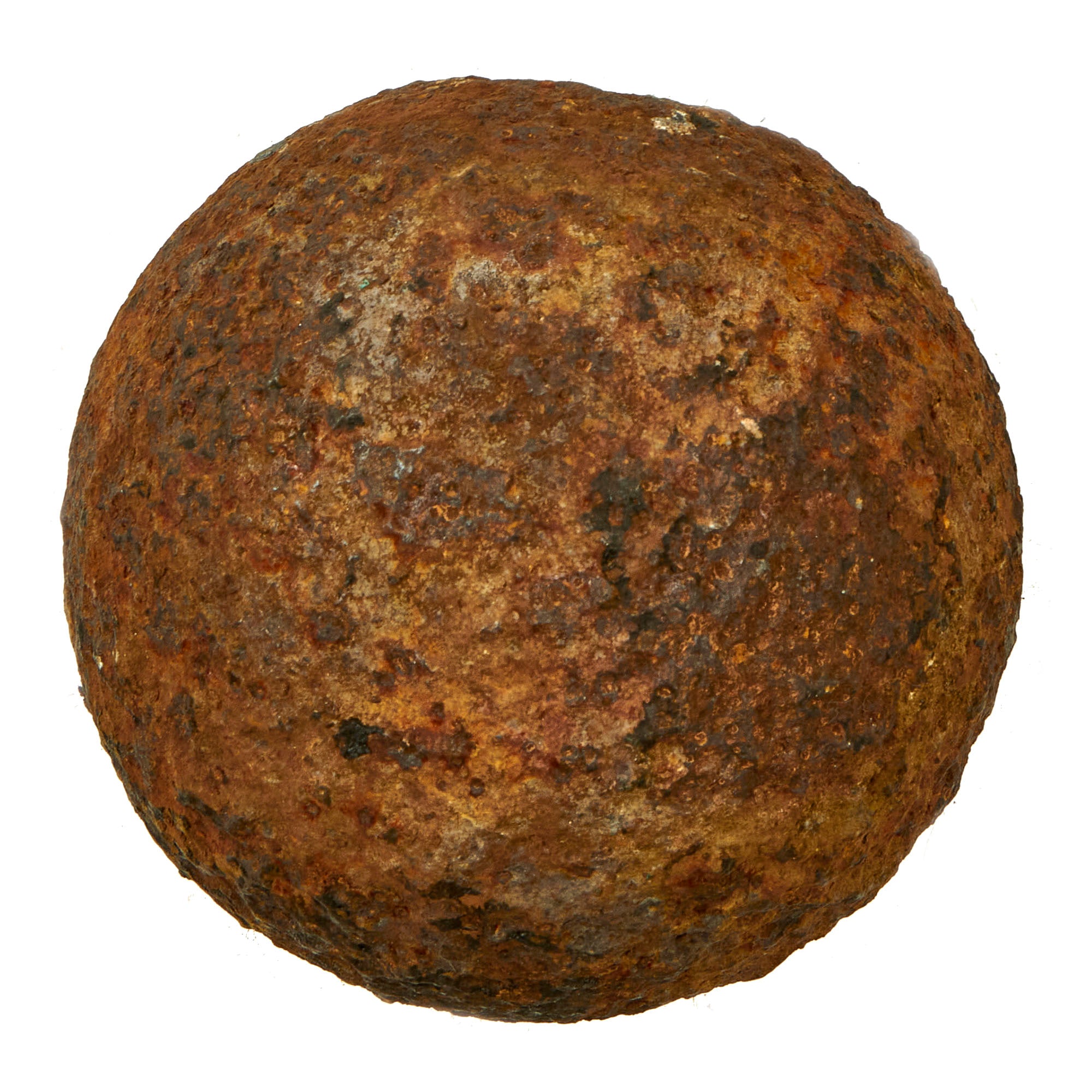 Original U.S. Civil War Confederate Cutaway 12pdr “Napoleon” Spherical ...