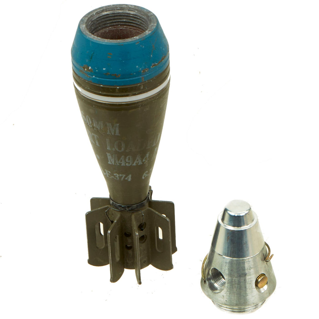 Original U.S. Vietnam War Inert 60mm HE M49A3/A4 Mortar Round - Dated ...