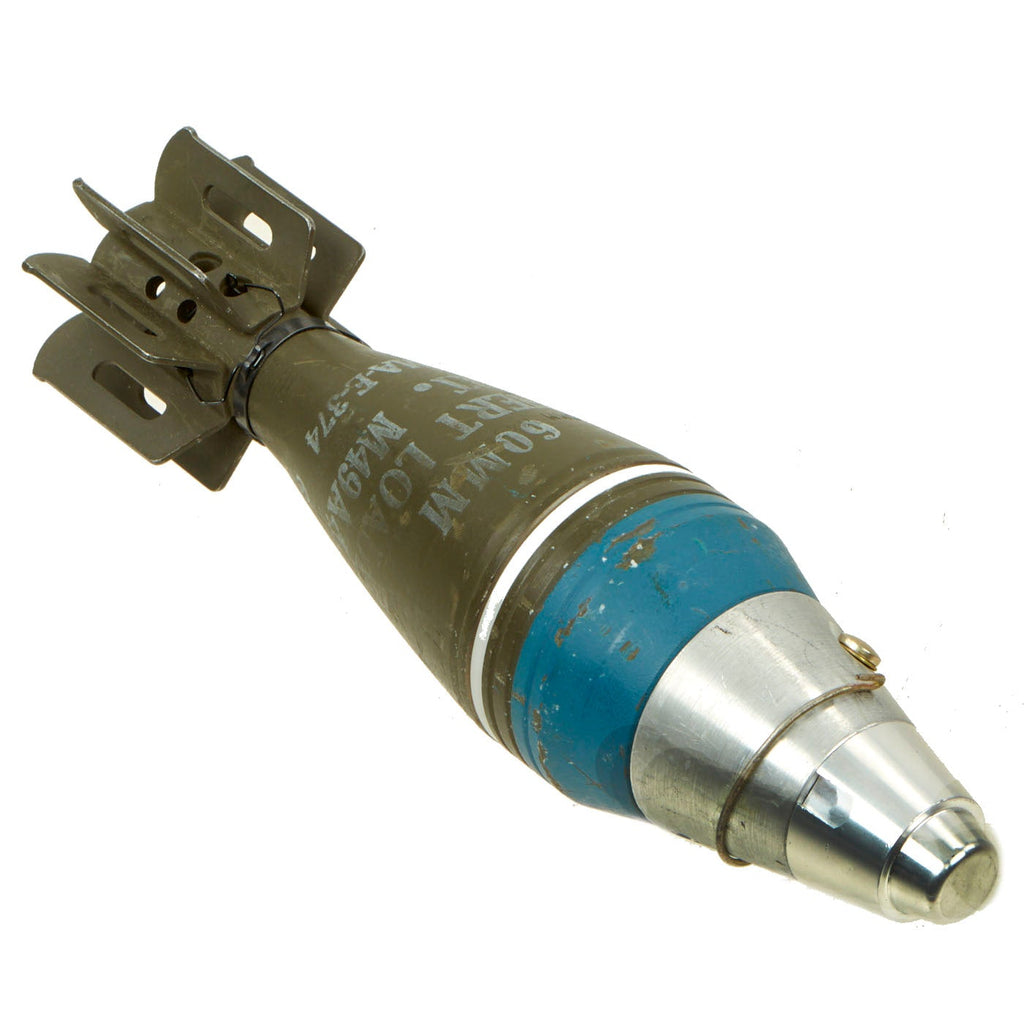 Original U.S. Vietnam War Inert 60mm HE M49A3/A4 Mortar Round - Dated ...