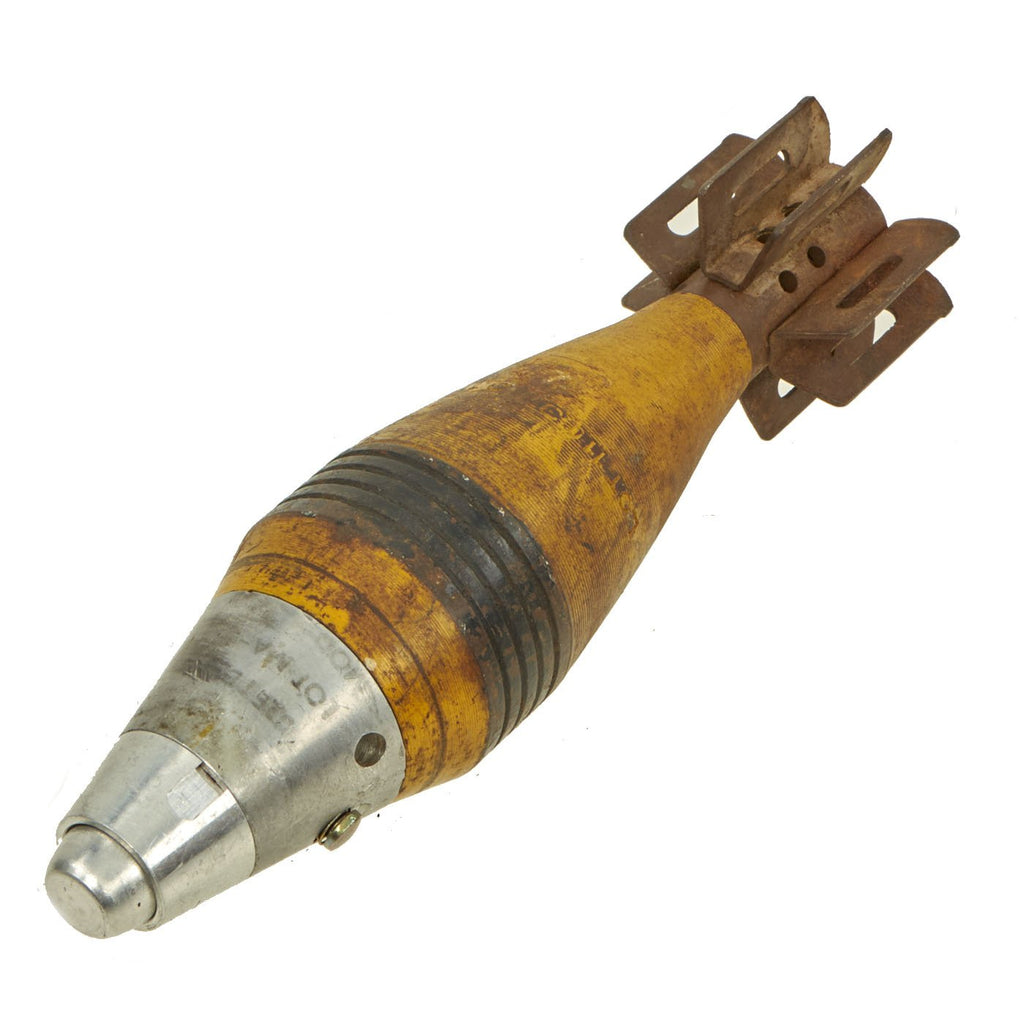 Original U.S. WWII M49A2 60mm High Explosive Deactivated Mortar Round ...