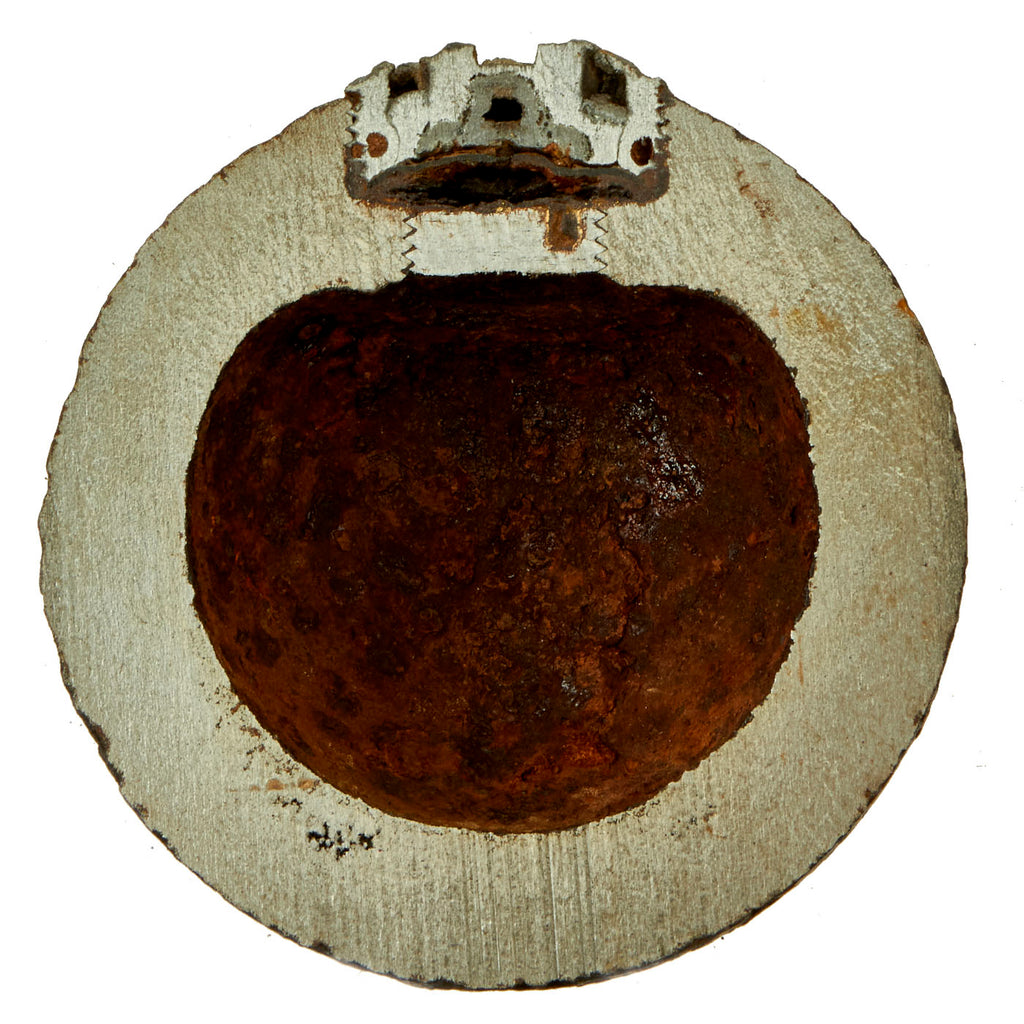 Original U.S. Civil War Confederate Cutaway 12pdr Spherical Case Shot ...