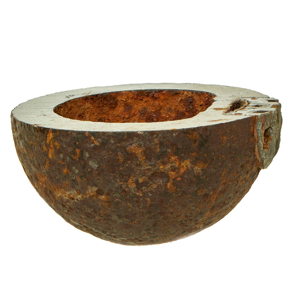 Original U.S. Civil War Confederate Cutaway 12pdr Spherical Case Shot ...