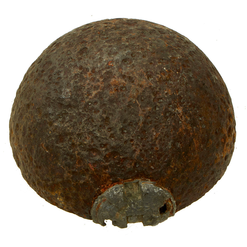 Original U.S. Civil War Confederate Cutaway 12pdr Spherical Case Shot ...