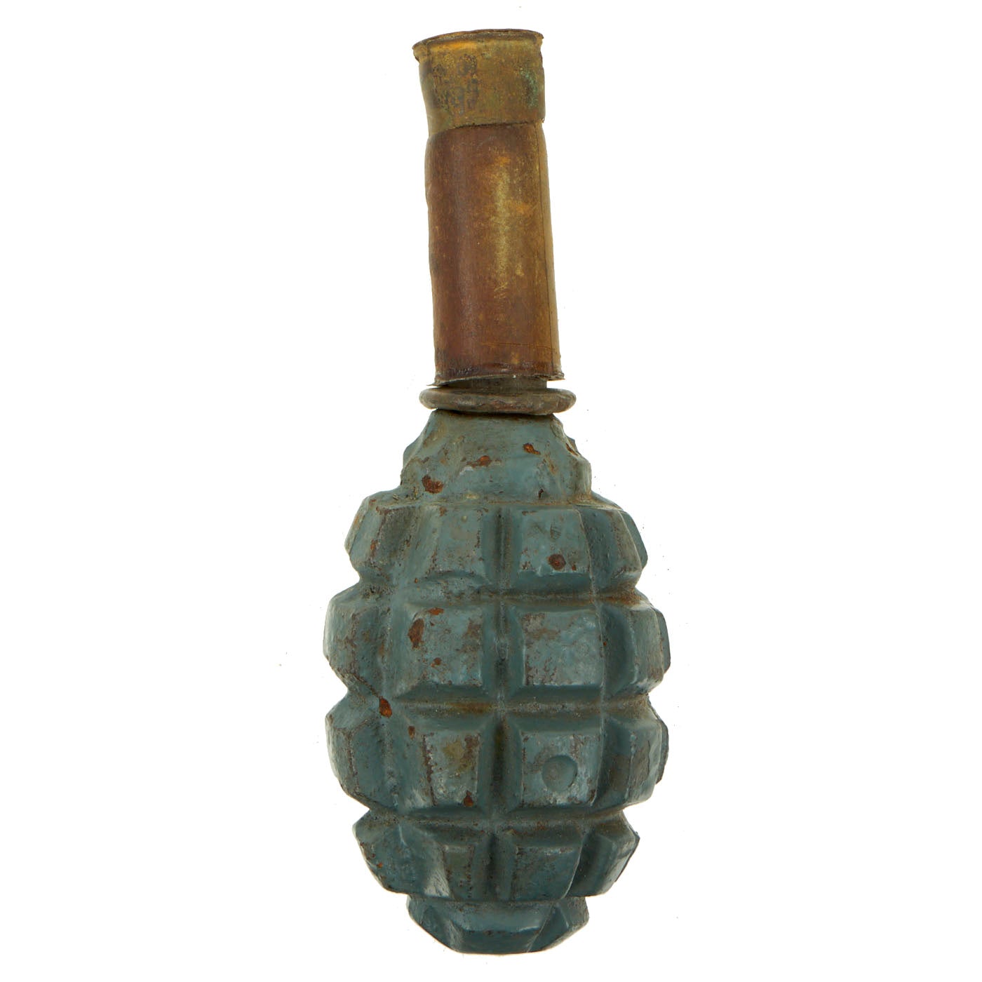 Original French WWI F1 Hand Grenade with Original Fuse - Inert ...