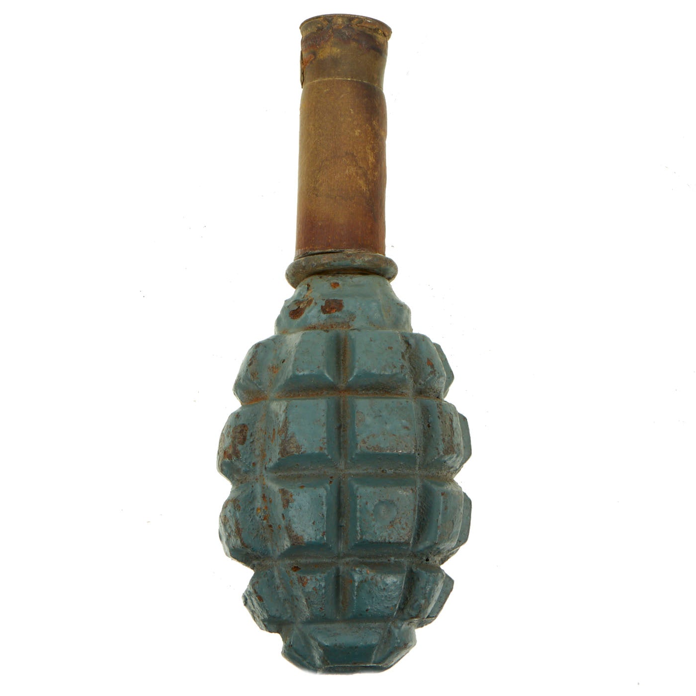 Original French WWI F1 Hand Grenade with Original Fuse - Inert ...