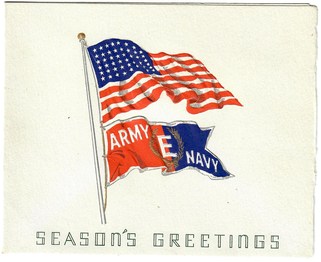 Original U.S. WWII Homefront Army Navy “E” Excellence in Production 3r ...