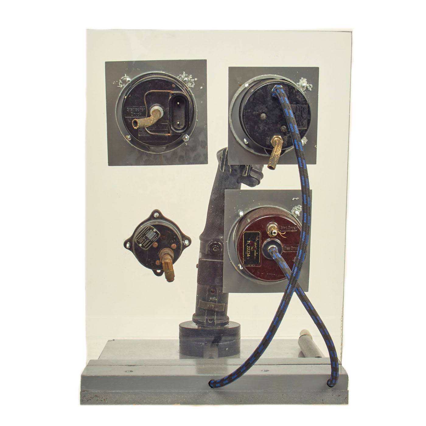 Original German WWII Luftwaffe ME109 Messerschmitt Bf 109 Control Stic ...