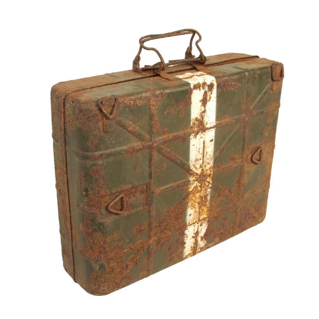 Original German WWII M39 Egg Grenade Case with Original Internal Rack ...