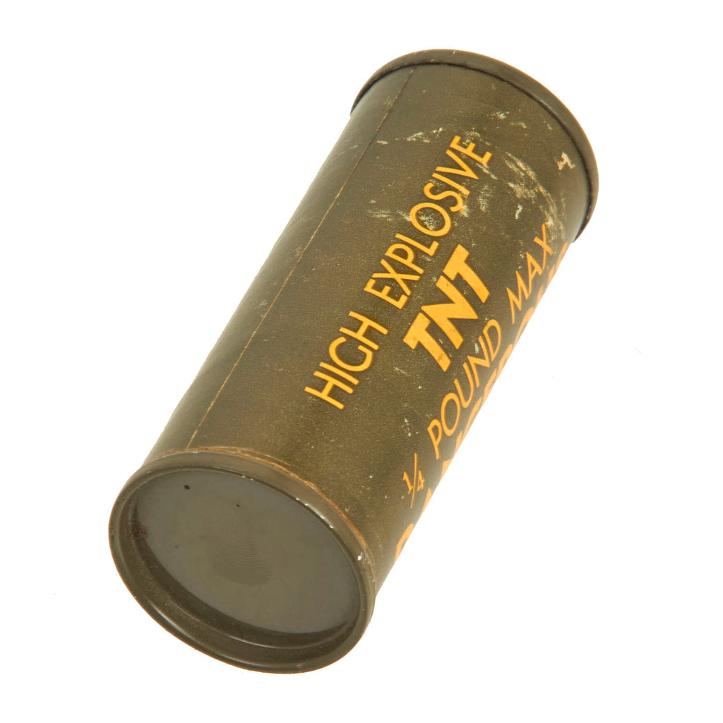 Original Vietnam War Era U.S. High Explosive TNT 1/4 Pound Stick - Ine ...
