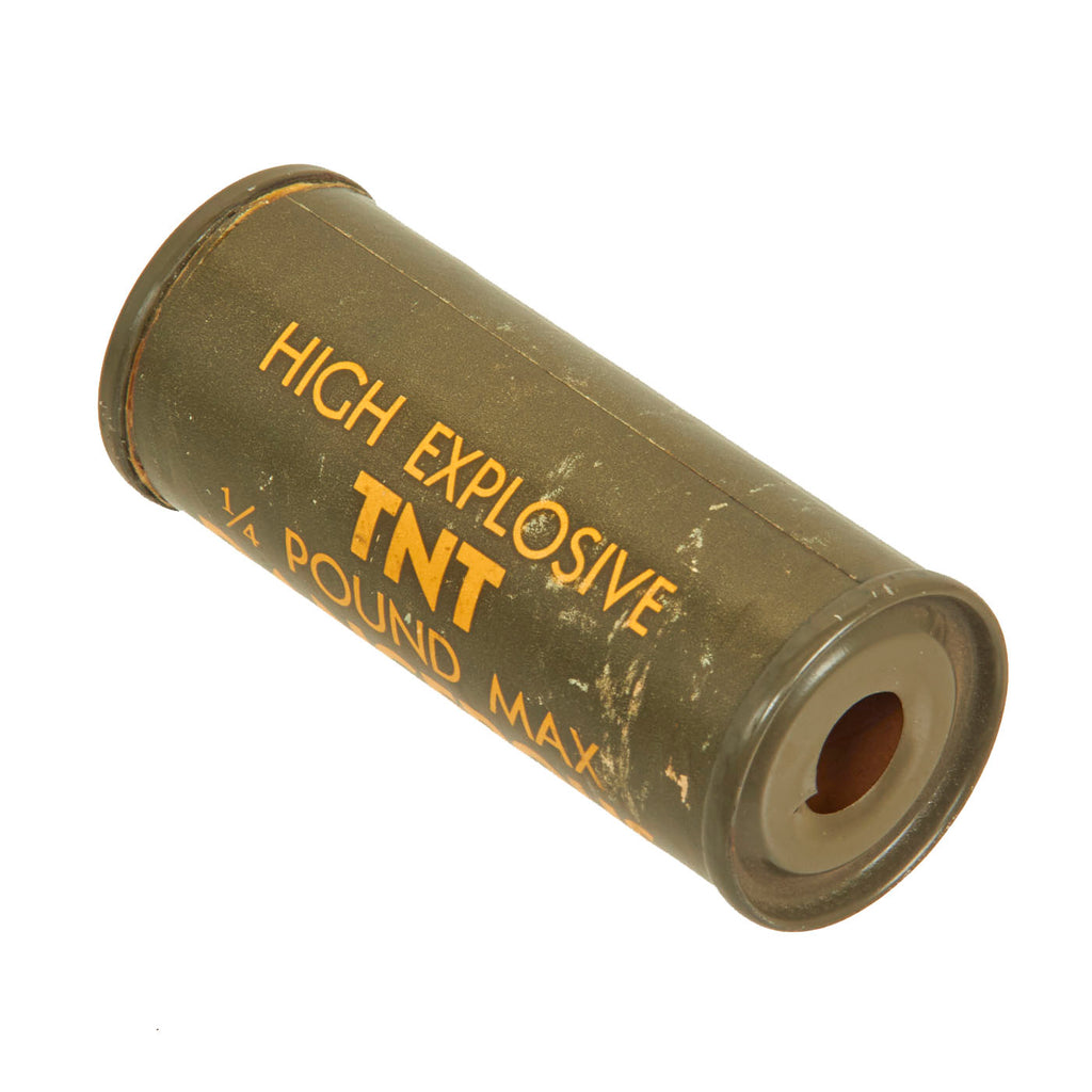 Original Vietnam War Era U.S. High Explosive TNT 1/4 Pound Stick - Ine ...