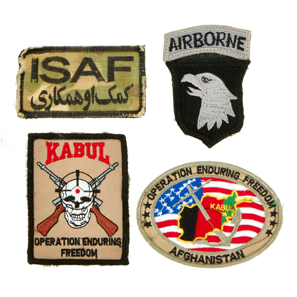 Original U.S. Global War on Terror GWoT Embroidered Patch Lot Featurin ...