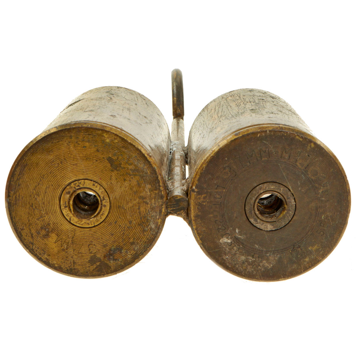 Original Italian WWII Red Devil 45mm Brixia Model 35 Mortar Bombs Salt ...