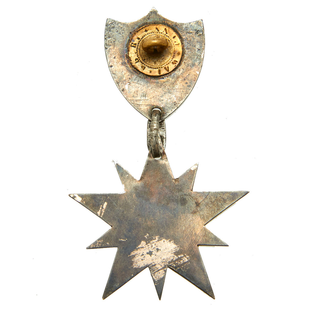 Original U.S. Civil War “Soldier-Made” Silver 20th Corps Badge By 2nd ...