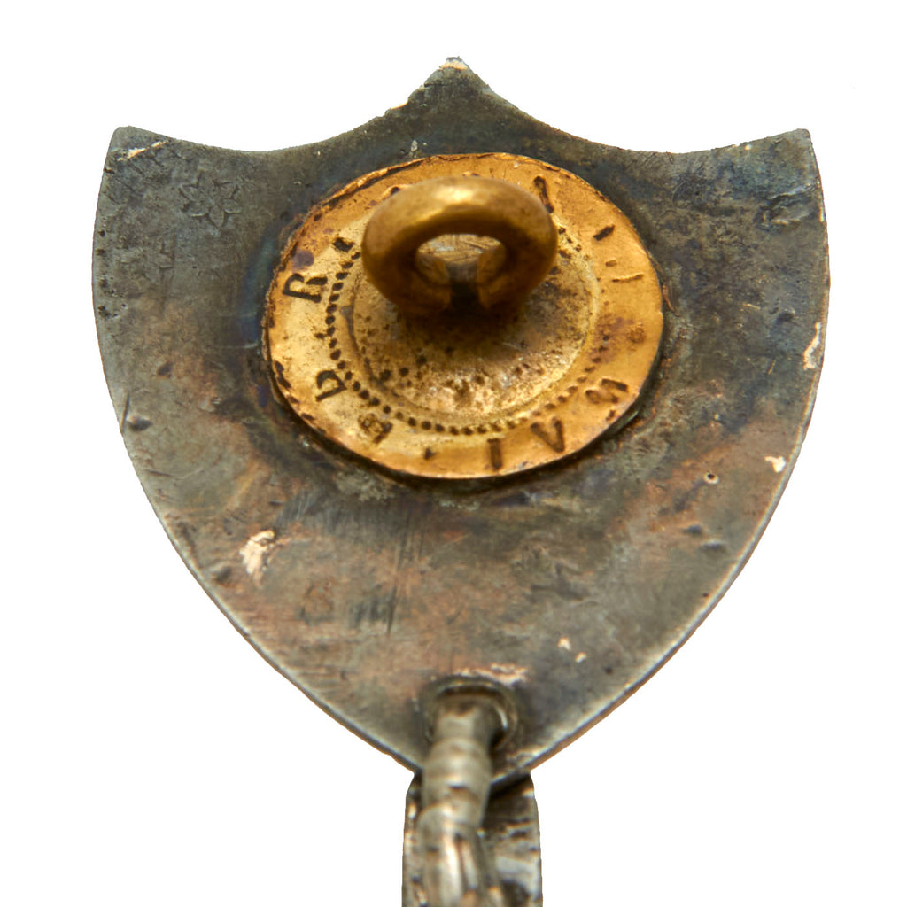 Original U.S. Civil War “Soldier-Made” Silver 20th Corps Badge By 2nd ...