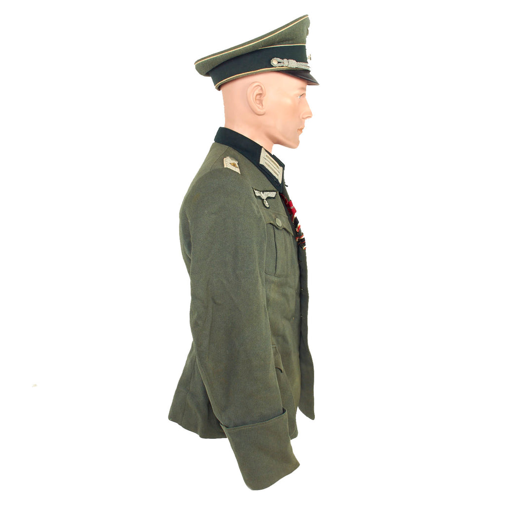 Original German WWII Heer Army Matching Named Infantry Oberstleutnant ...