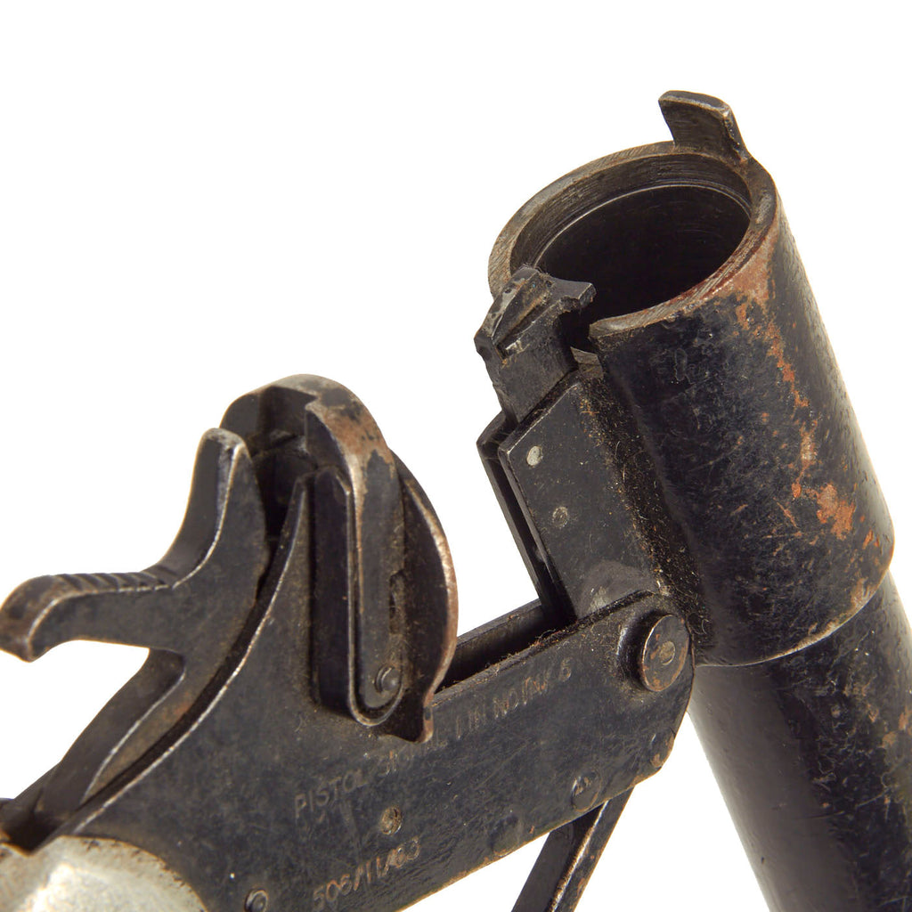 Original British WWII Webley No.1 Mk.5 Flare Signal Pistol with Alumin ...