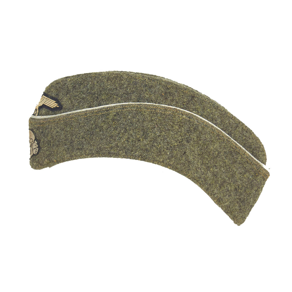 Original German WWII Waffen SS Officer’s Field Gray Wool M40 Overseas ...