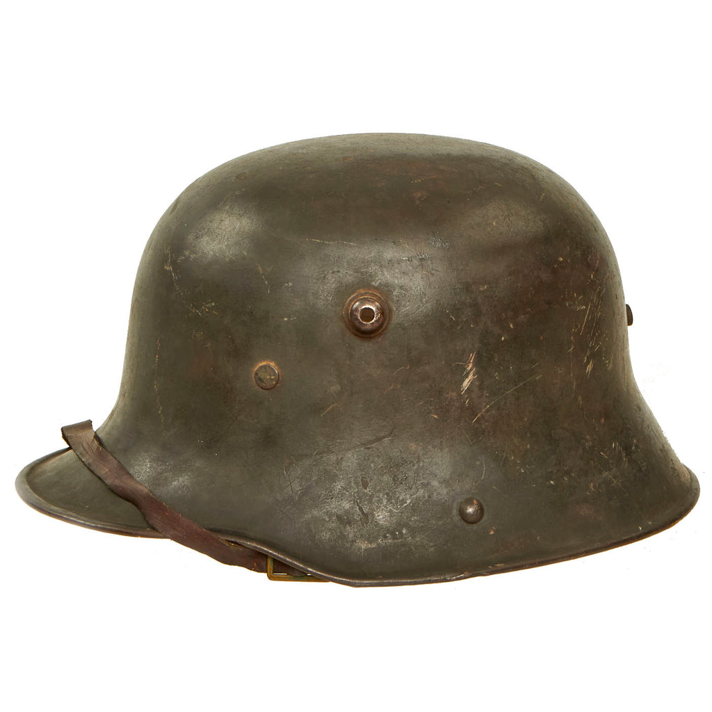 Original Imperial German WWI M16 Stahlhelm Helmet with Liner - Complet ...