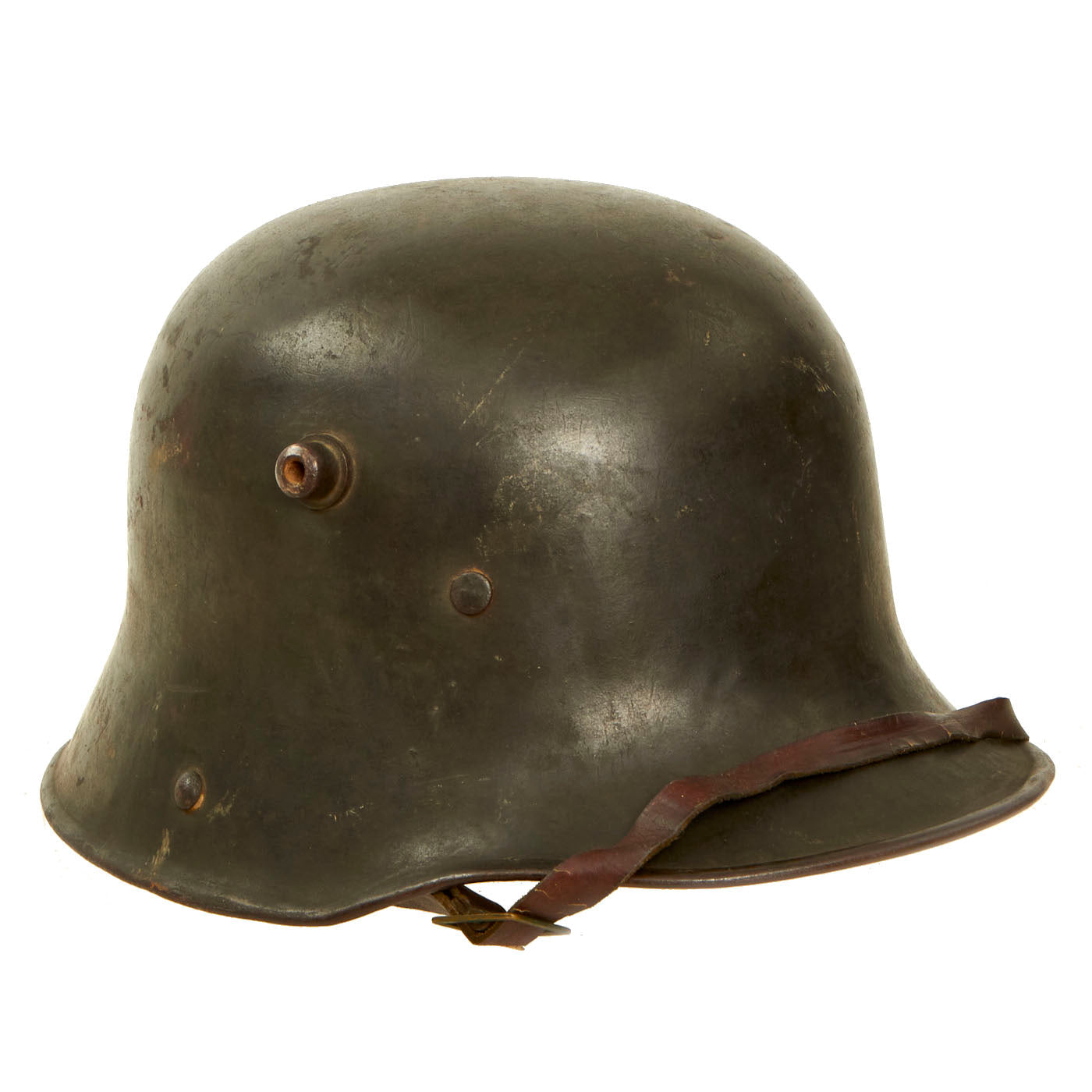Original Imperial German WWI M16 Stahlhelm Helmet with Liner - Complet ...