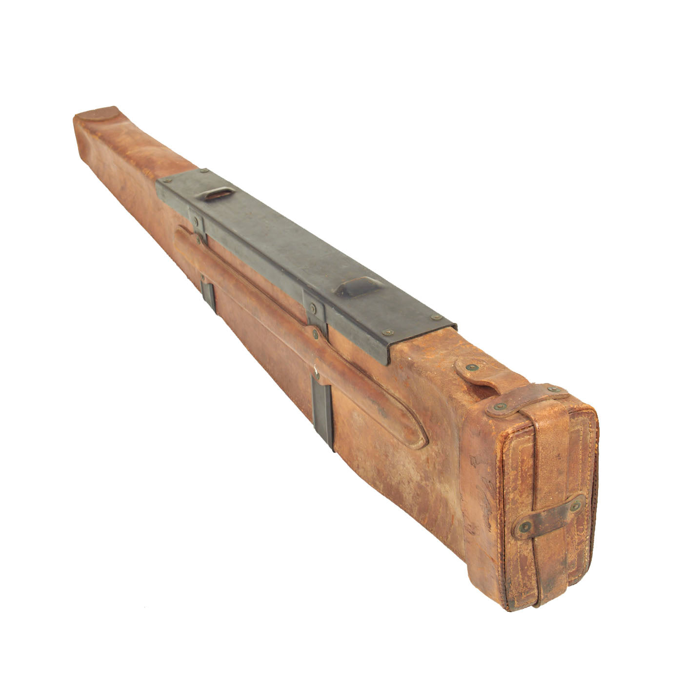 Original U.S. WWII Browning Automatic Rifle (BAR) Rigid Leather Scabba ...