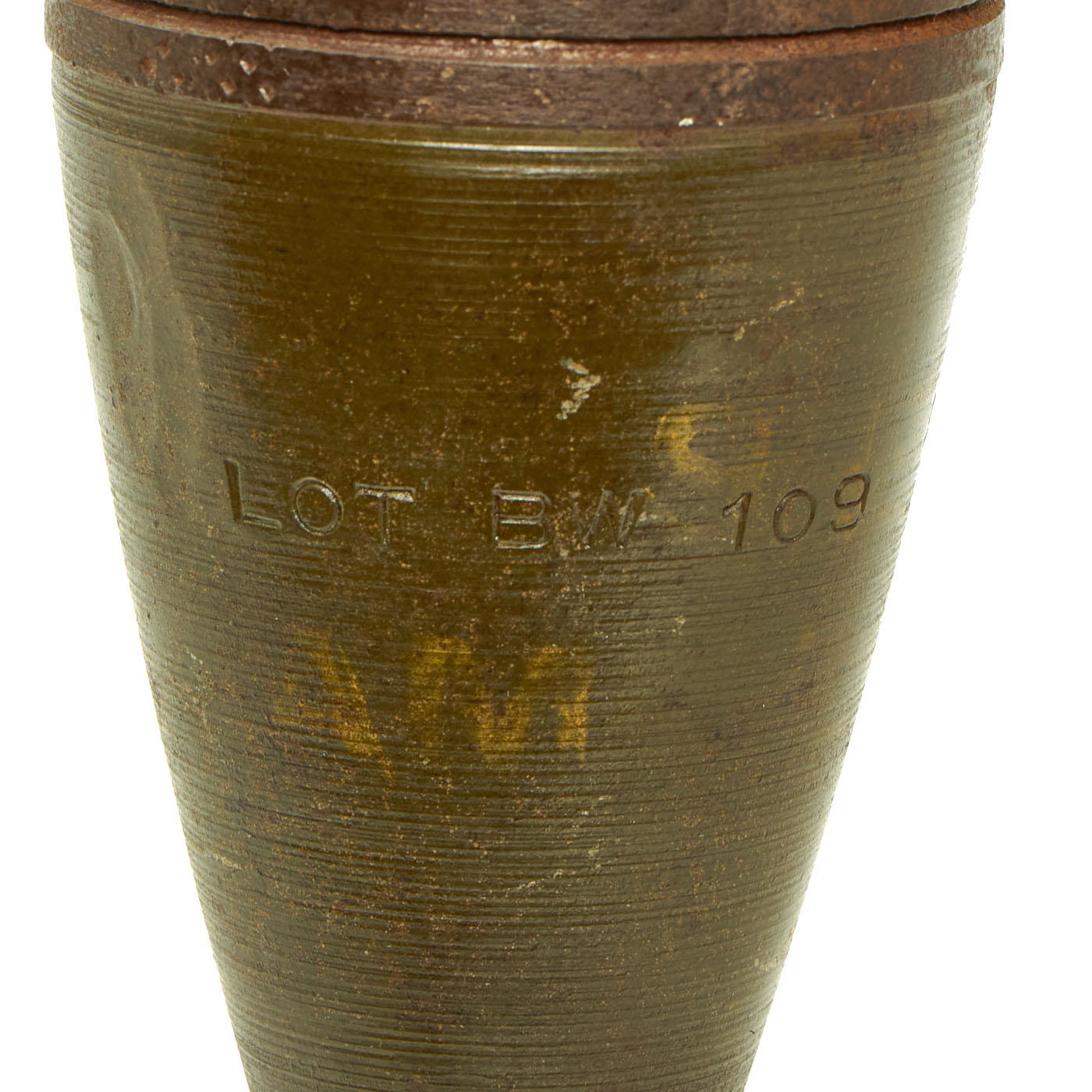 Original U.S. WWII 1944 Dated M49A2 60mm Deactivated Mortar Round with ...