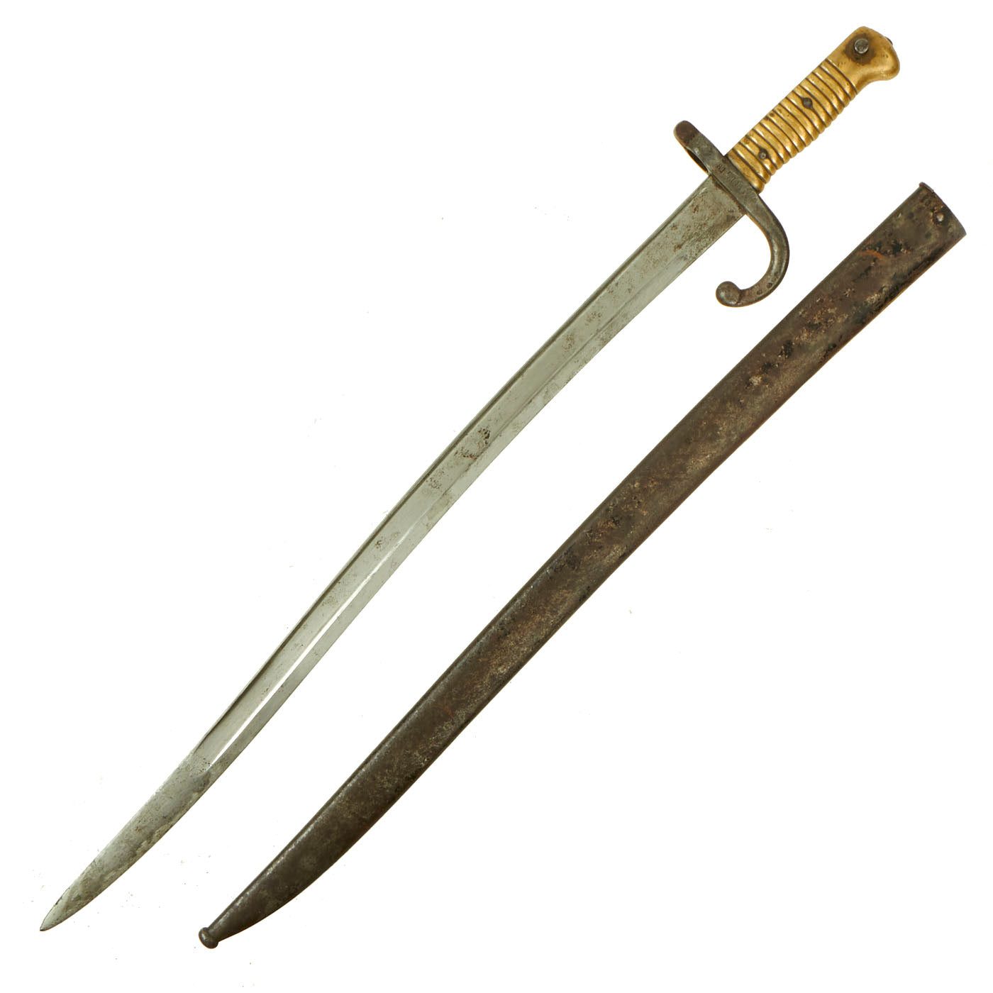 Original German Reissued French M1866 Chassepot Saber Bayonet by Mutzi ...