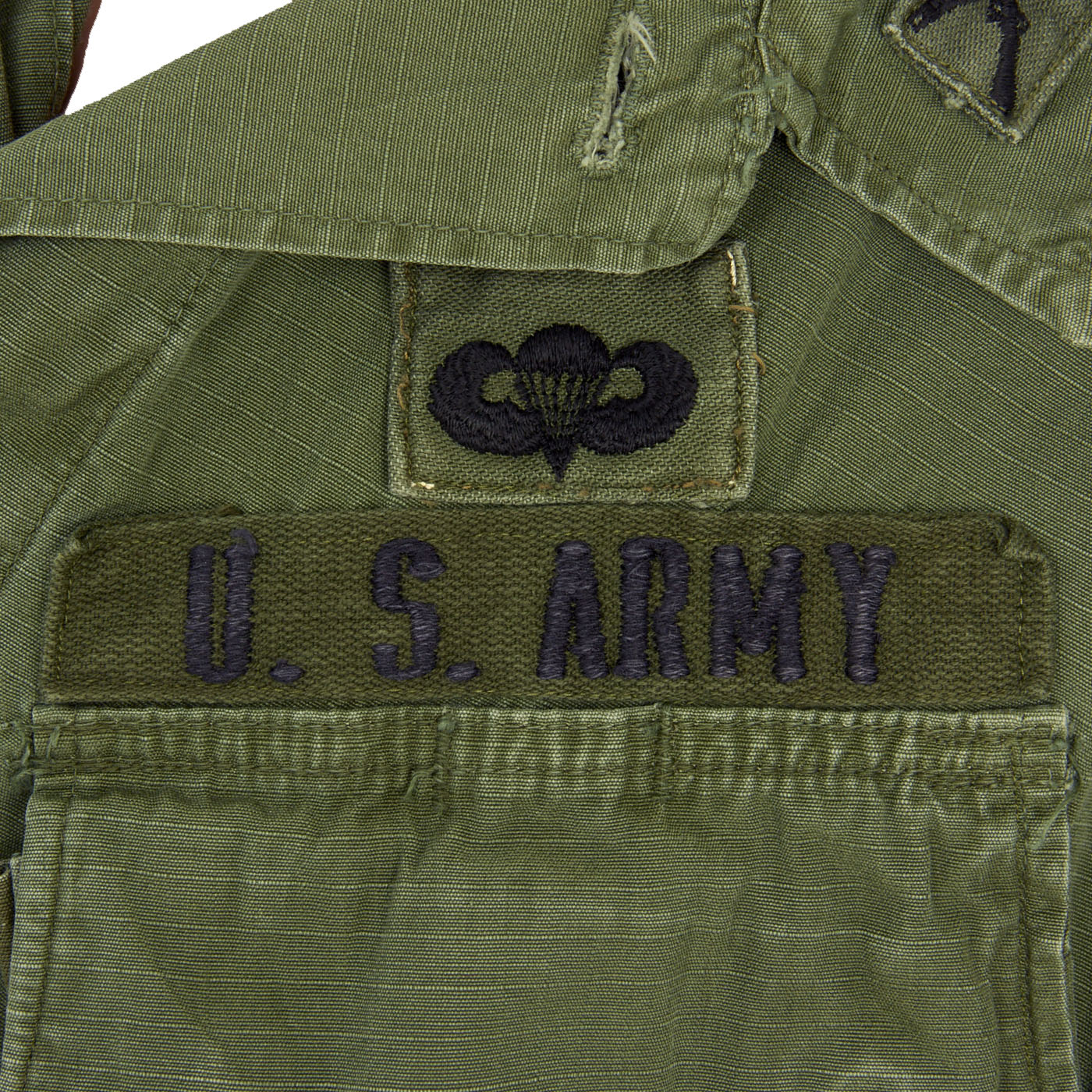 Original U.S. Vietnam War 1st Special Forces (Airborne) OG-107 “Type I ...