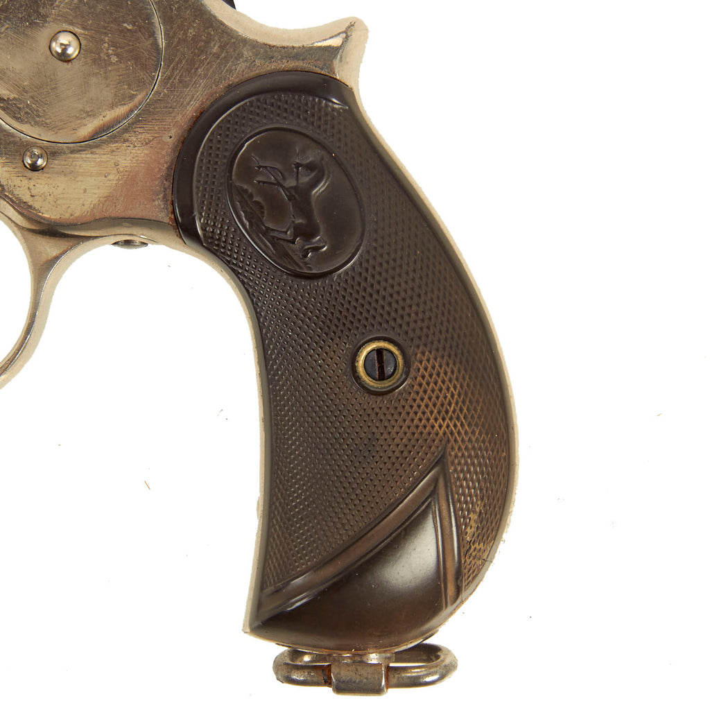 Original U.S. Colt Nickel Plated M1878 Frontier Six Shooter .44-40 7.5 ...
