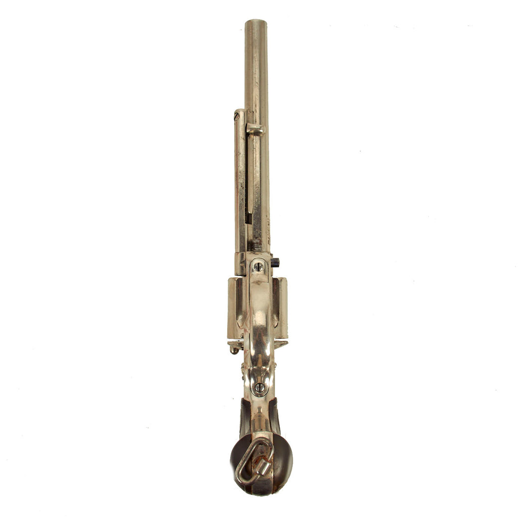 Original U.S. Colt Nickel Plated M1878 Frontier Six Shooter .44-40 7.5 ...