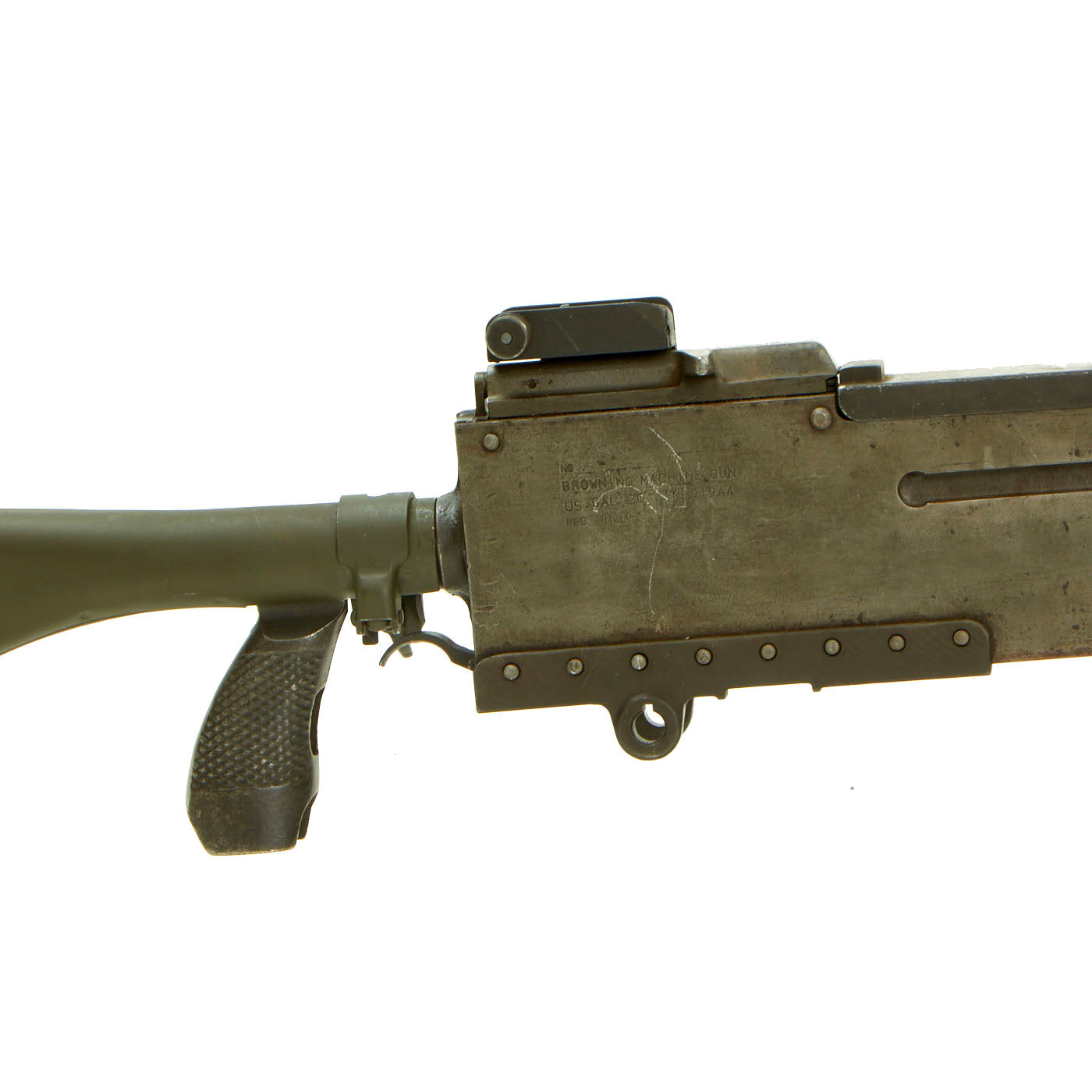 Original U.S. WWII Type Browning 1919A6 Display Machine Gun ...