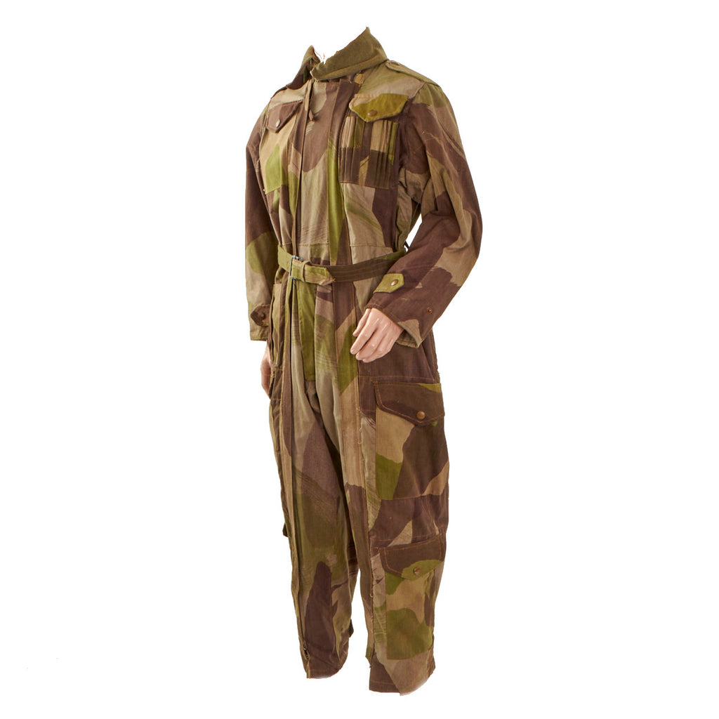 Original British WWII 1944 Dated Tank Crewman Denison Brushstroke Camo ...