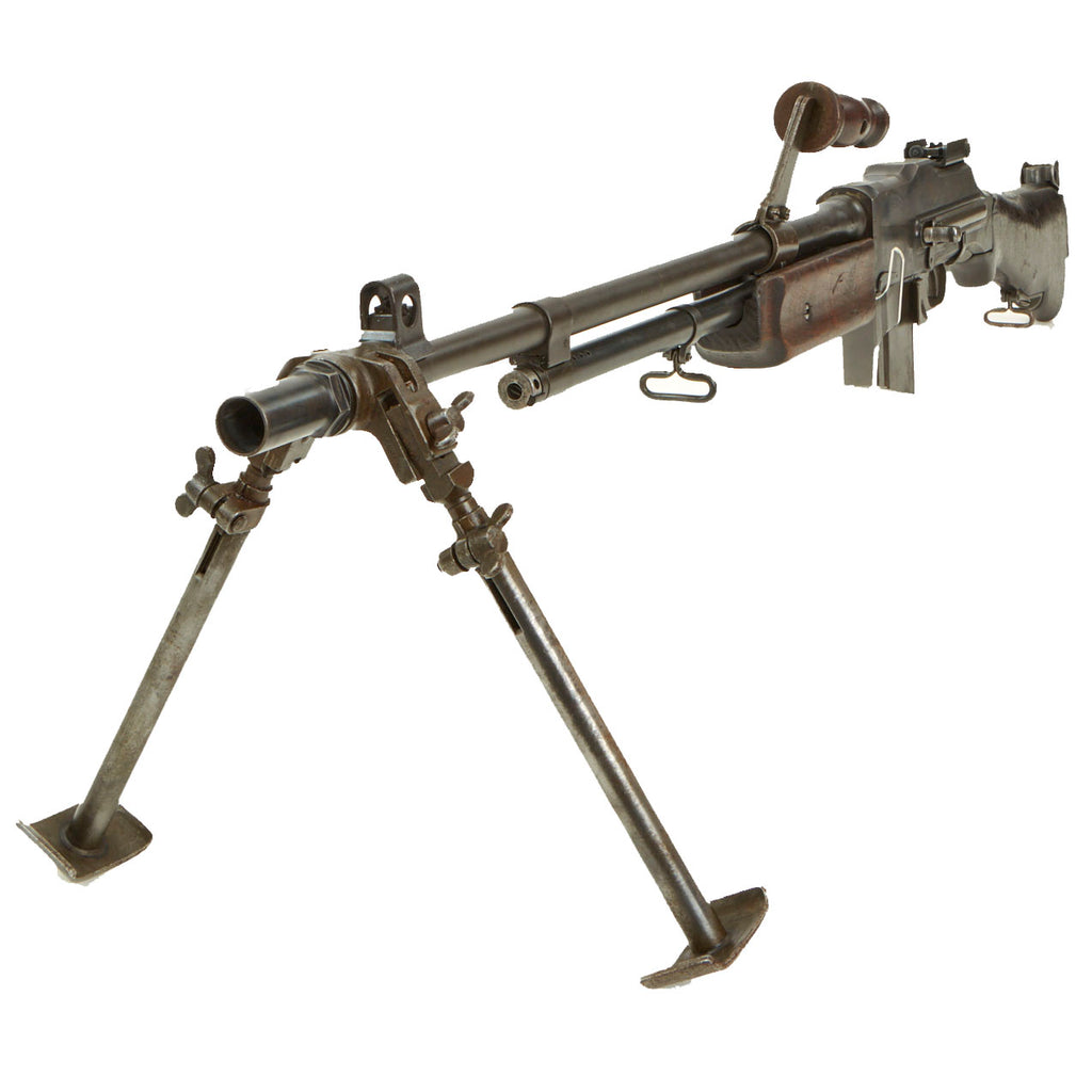 Original U.S. WWII BAR Browning 1918A2 Display Gun Constructed with Ge ...