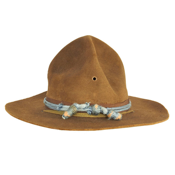 Original U.S. WWI Model 1911 Campaign Hat with Infantry Hat Cord - Dat ...