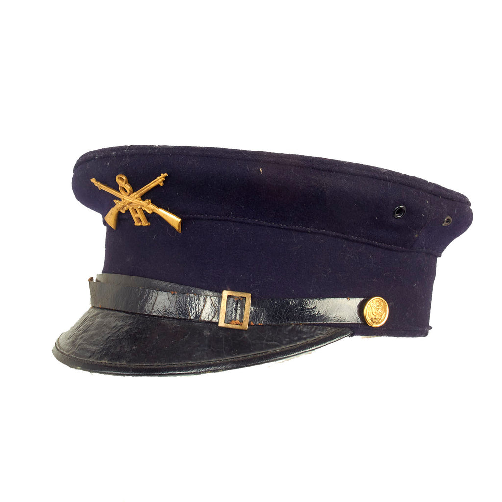 Original U.S. Moro Rebellion 8th Infantry Regiment M1902 Visor Cap by ...