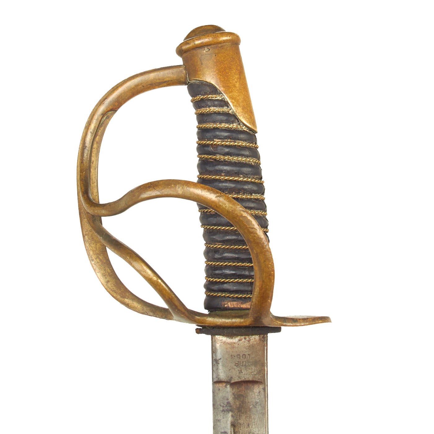 Original U.S Civil War 1860 Light Cavalry Saber with Leather Hanger by ...