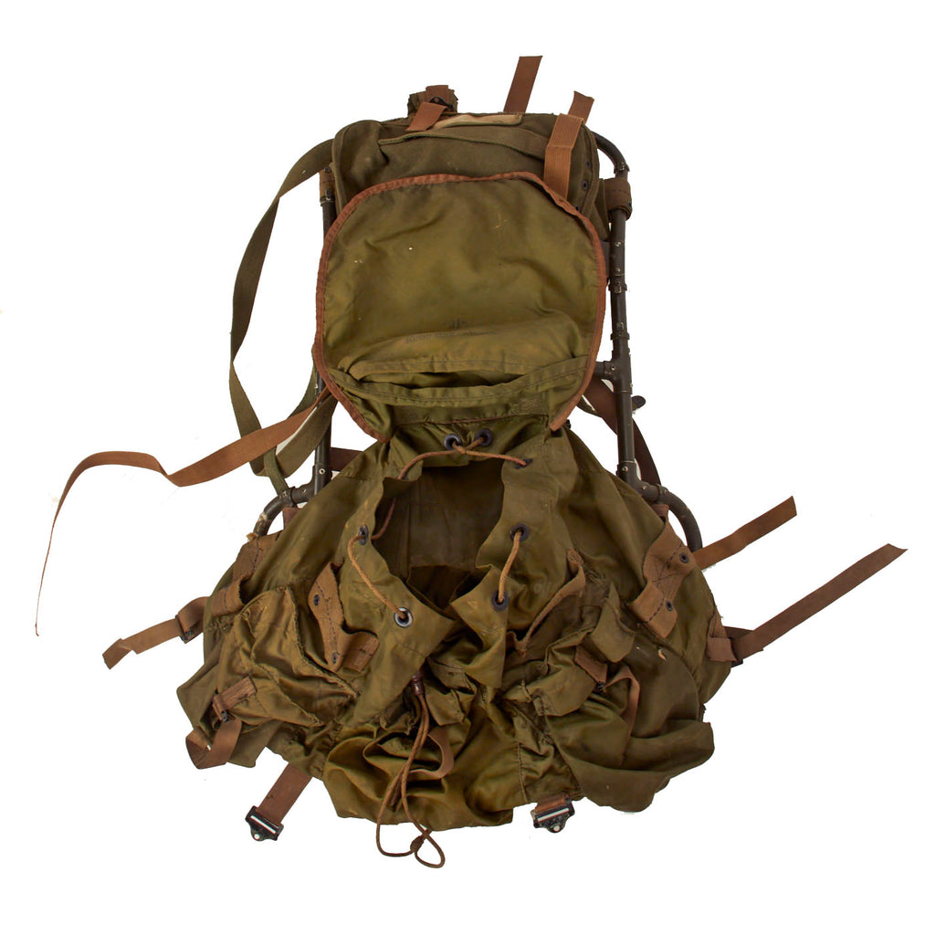Original U.S. Vietnam War 1966 Model Lightweight Rucksack M-56 Field P ...