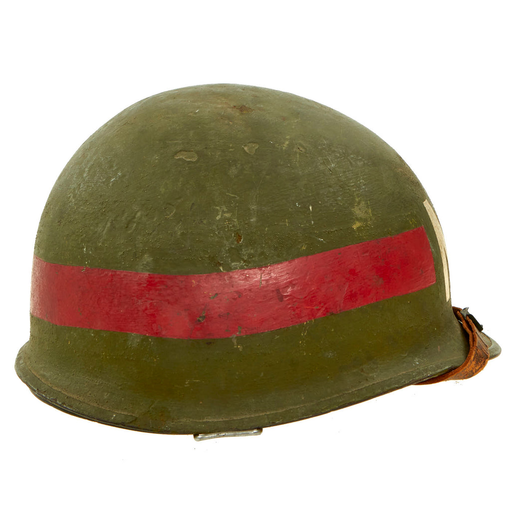 Original U.S. Korean War Era McCord M1 Helmet With Painted 76th Infant ...