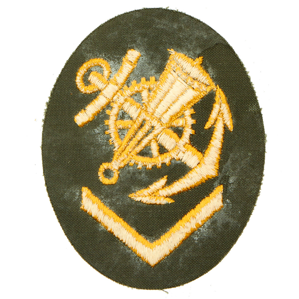 Original German U-boat Insignia Lot - WWII Kriegsmarine Ratings Badges ...