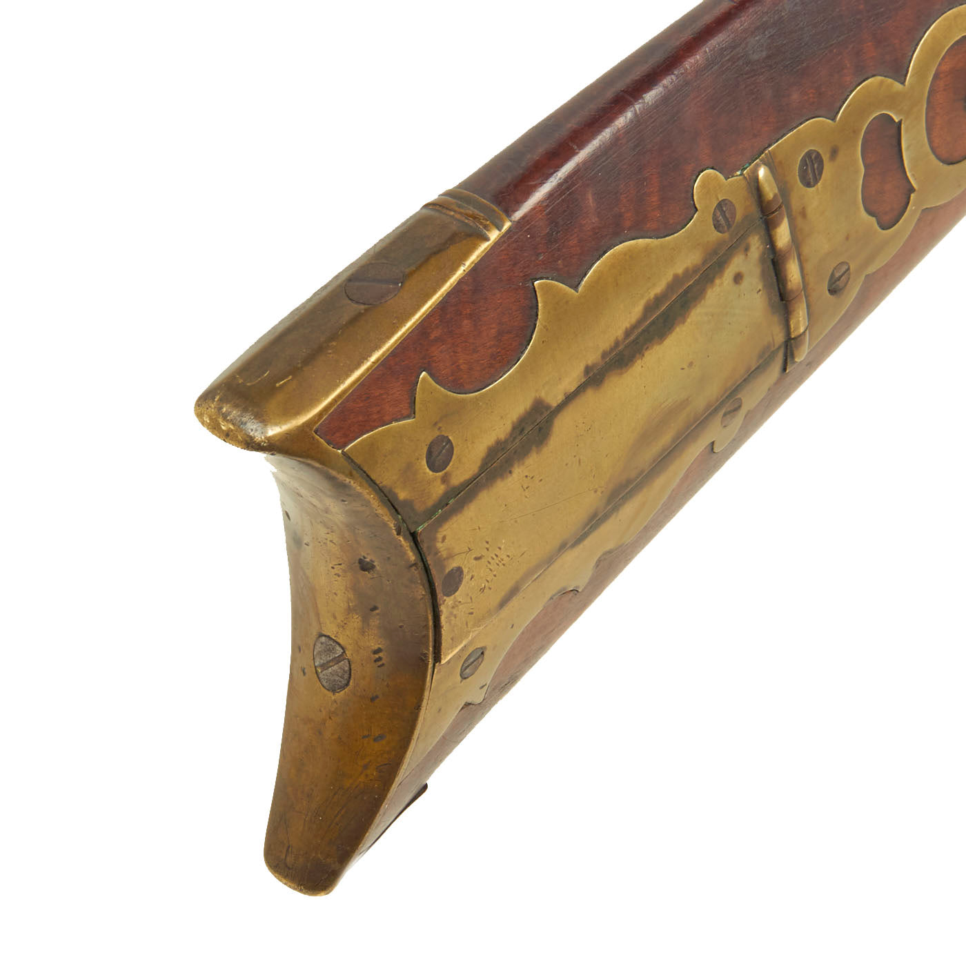 Original U.S. Pennsylvania Flintlock Long Rifle Converted to Percussio ...
