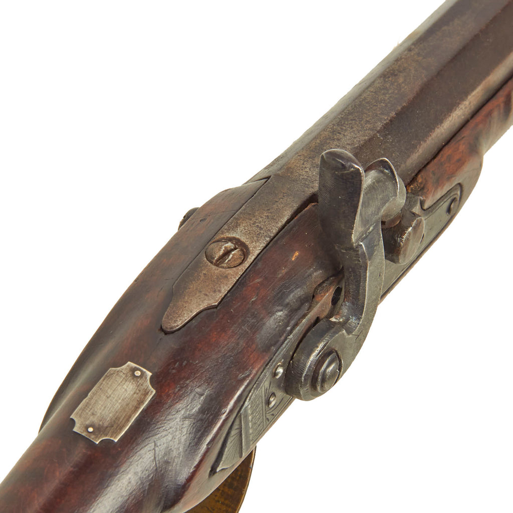 Original U.S. Pennsylvania Flintlock Long Rifle Converted to Percussio ...