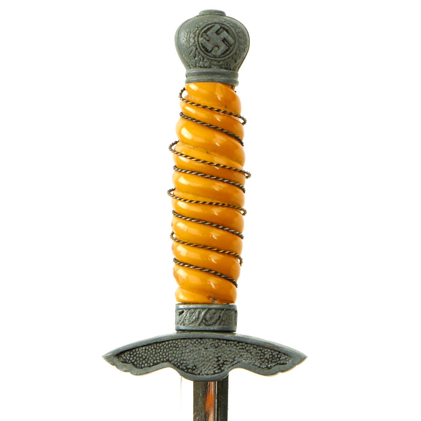 Original German WWII Miniature 2nd Model Luftwaffe Dagger / Letter Ope ...