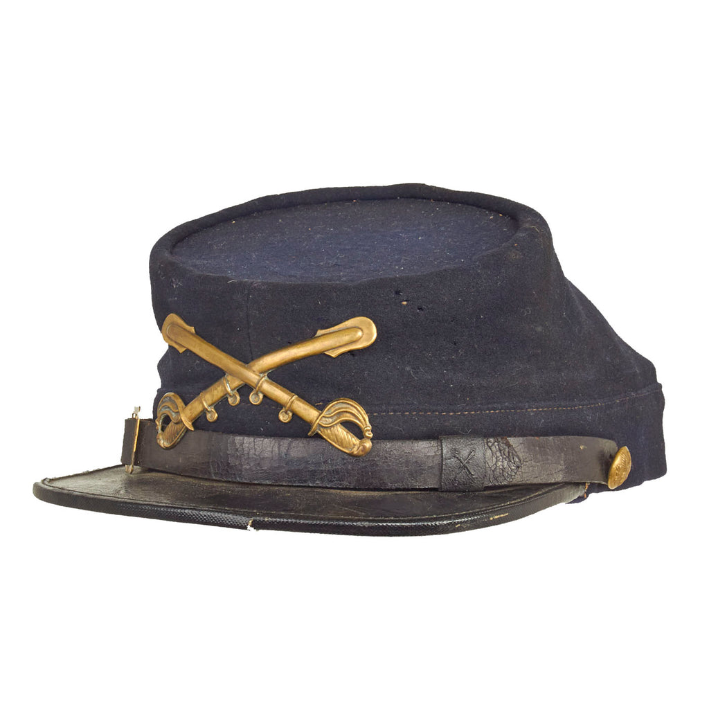 Original Early Indian Wars Model 1872 U.S. Army Issue Kepi with Civil ...