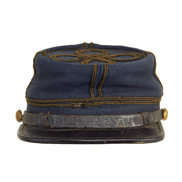 Original Civil War Union Infantry Officer’s Kepi with “Chickenguts” Ra ...