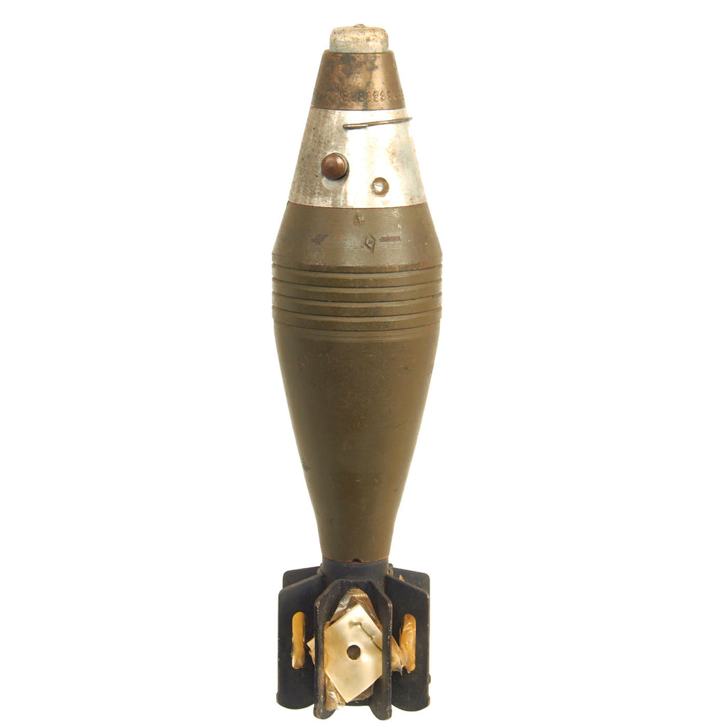 Original U.S. Korean War M49A2 60mm Deactivated Mortar Round Dated 195 ...