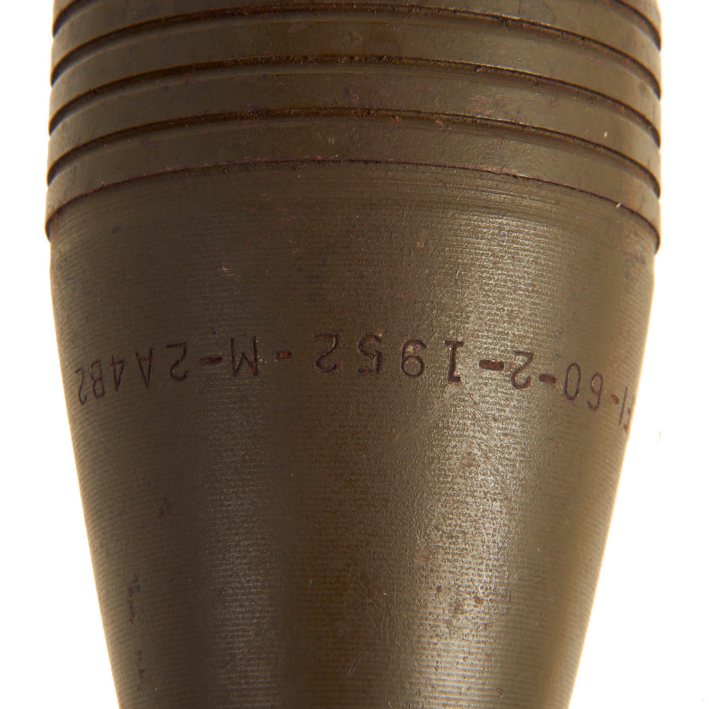 Original U.S. Korean War M49A2 60mm Deactivated Mortar Round Dated 195 ...