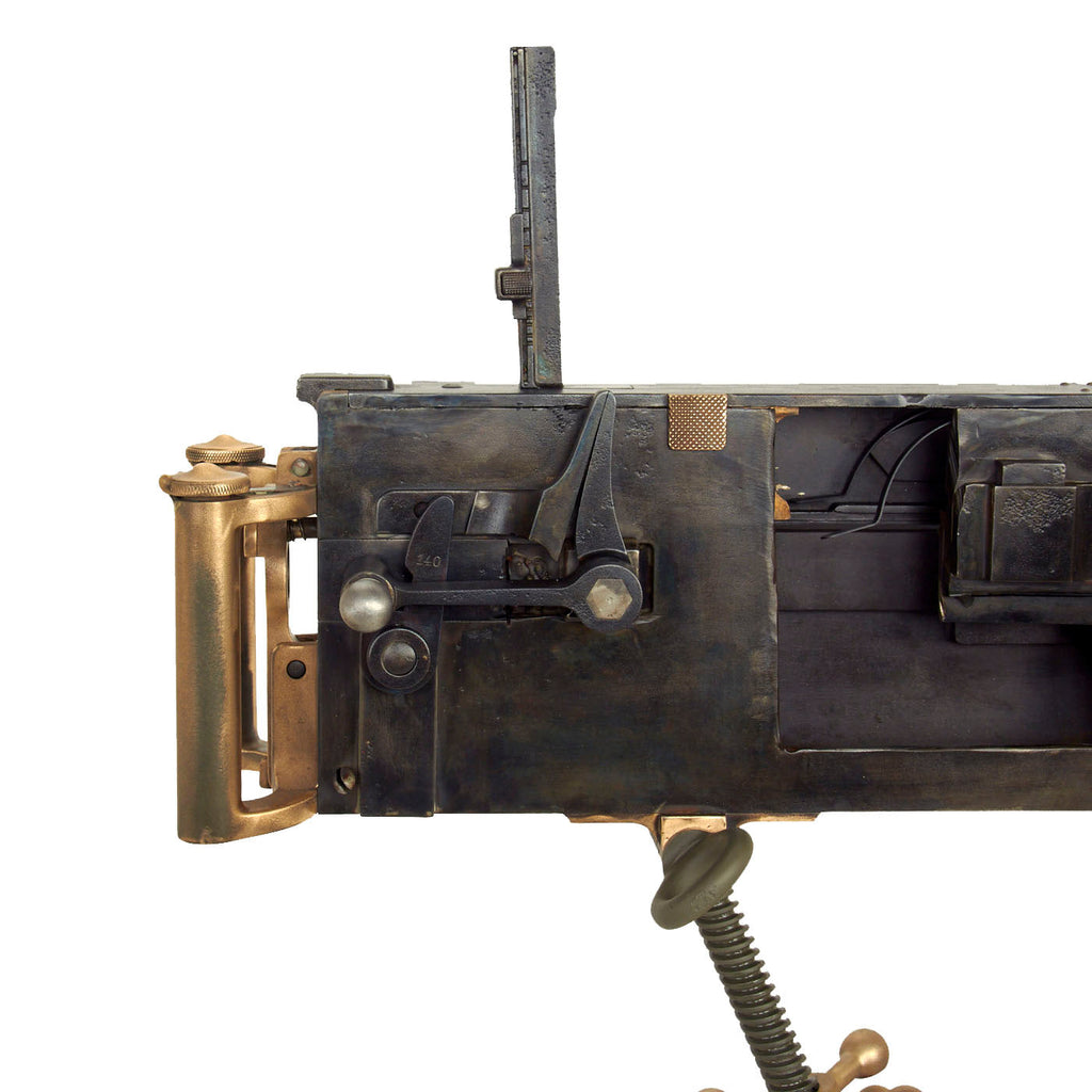 Original German 1898 DWM Maxim Argentina Contract Display Machine Gun ...