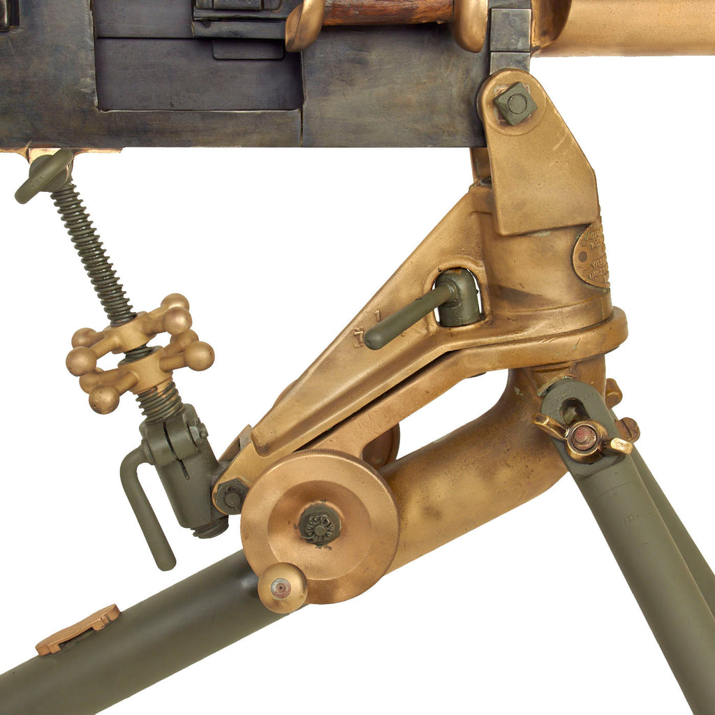 Original German 1898 DWM Maxim Argentina Contract Display Machine Gun ...